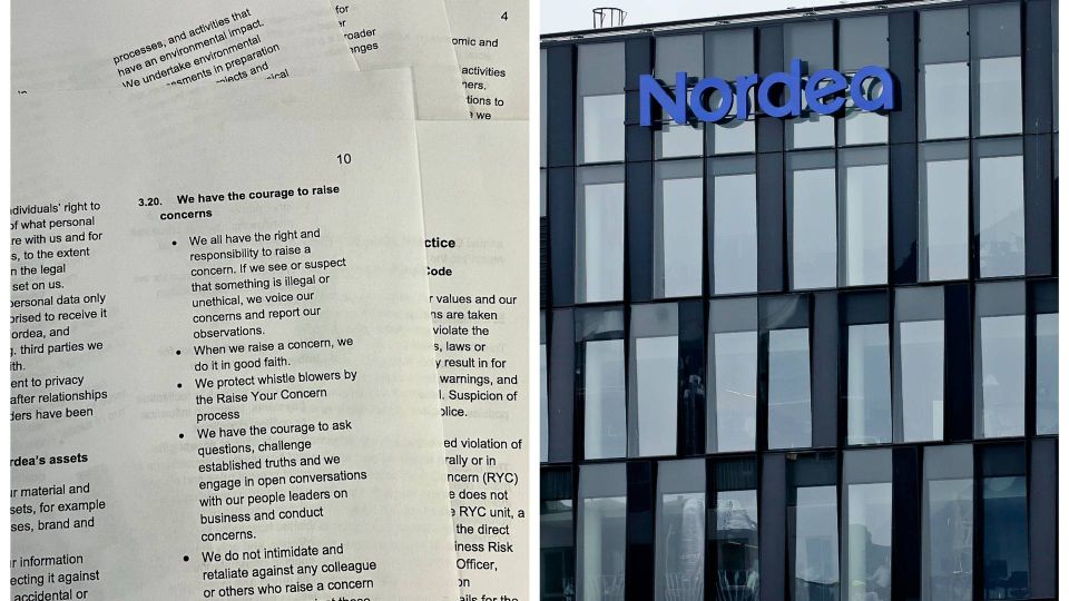 Nordeas whistleblower-tjeneste får kritik