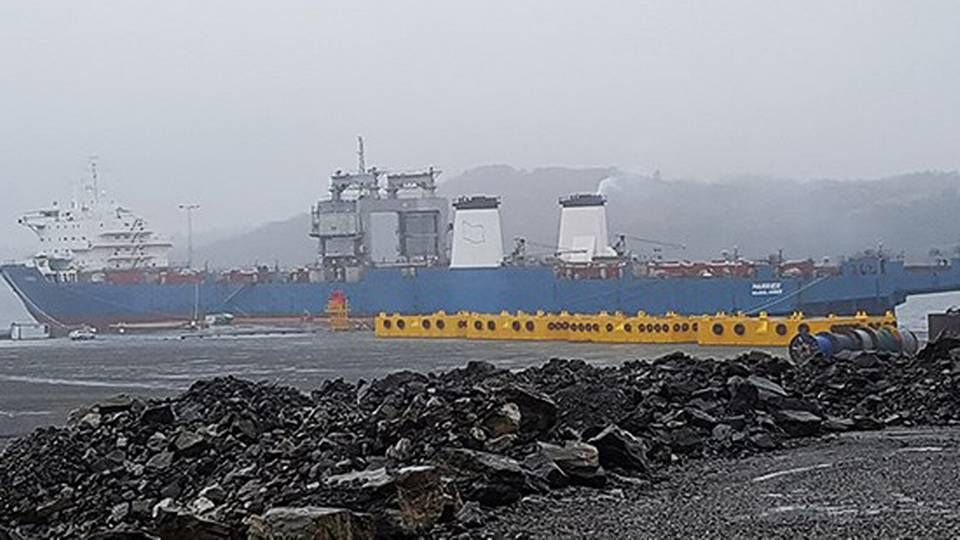 Financial police enters case of detained ship headed for beaching
