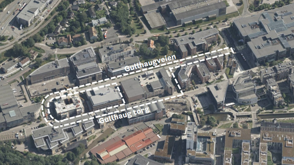 Fra kontor til bolig på Gullhaug torg 1 i Nydalen