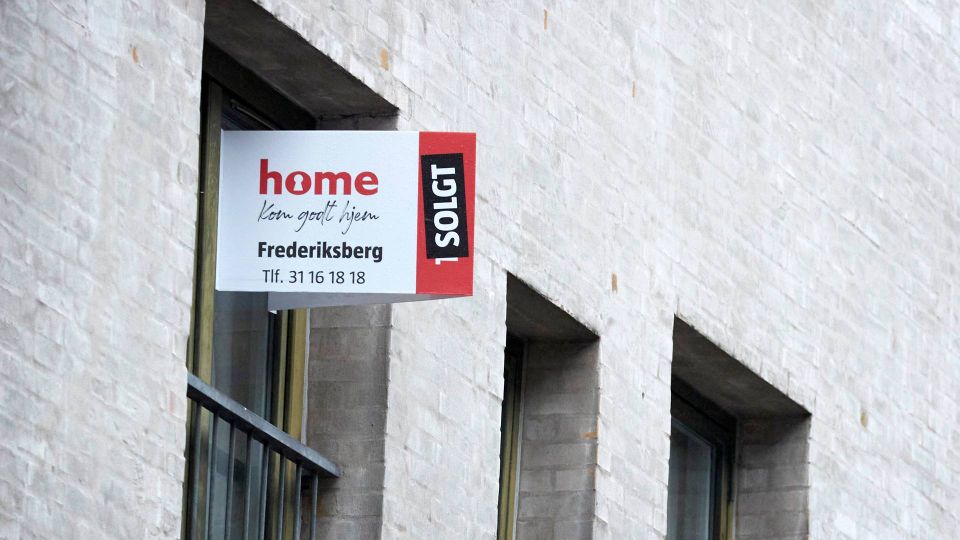 Antallet af solgte boliger er på laveste niveau siden 2014