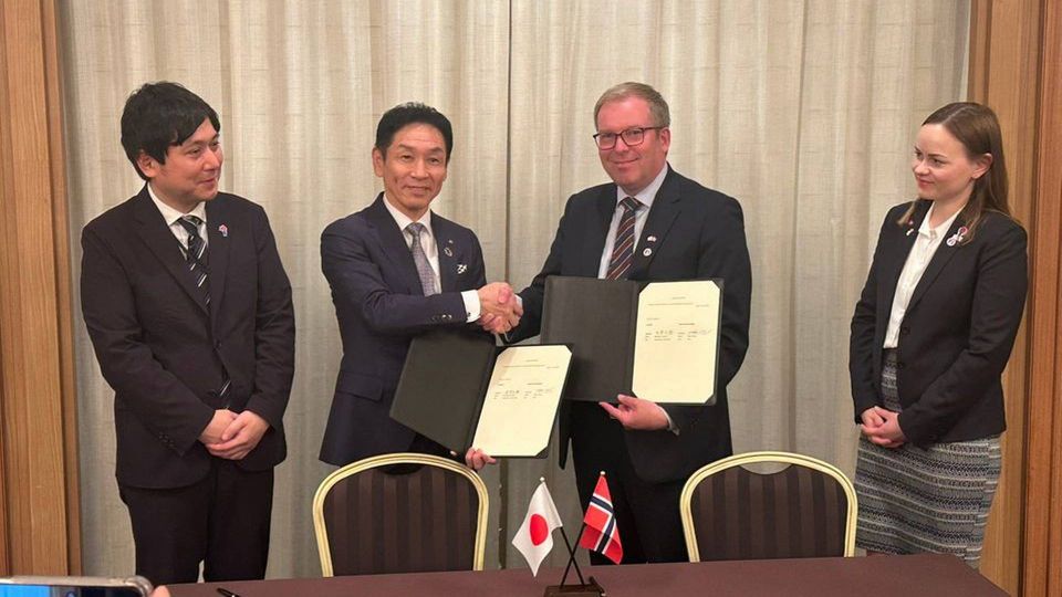 Innovasjon Norge og DNV signerte havvindavtaler i Japan