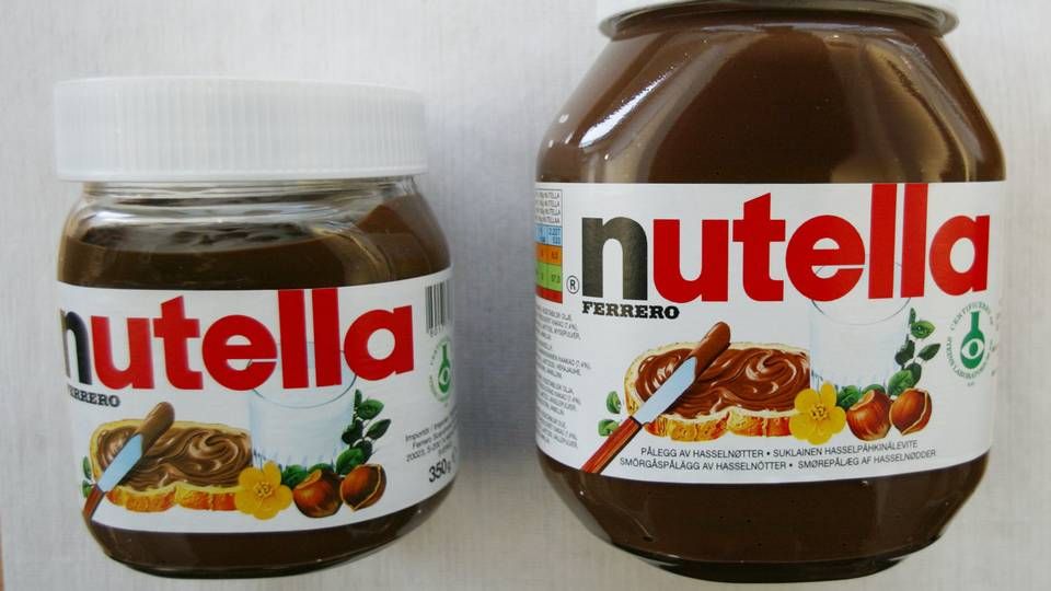 Ferrero har ændret opskriften på Nutella