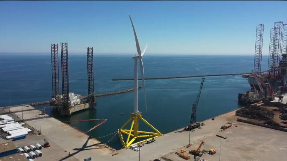 Stiesdal's floating solution operational