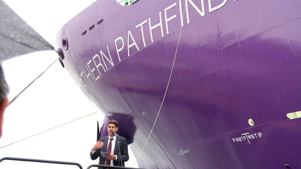 Northern Lights' CO2-skip innviet i Oslo: – Begynnelsen på en ny æra