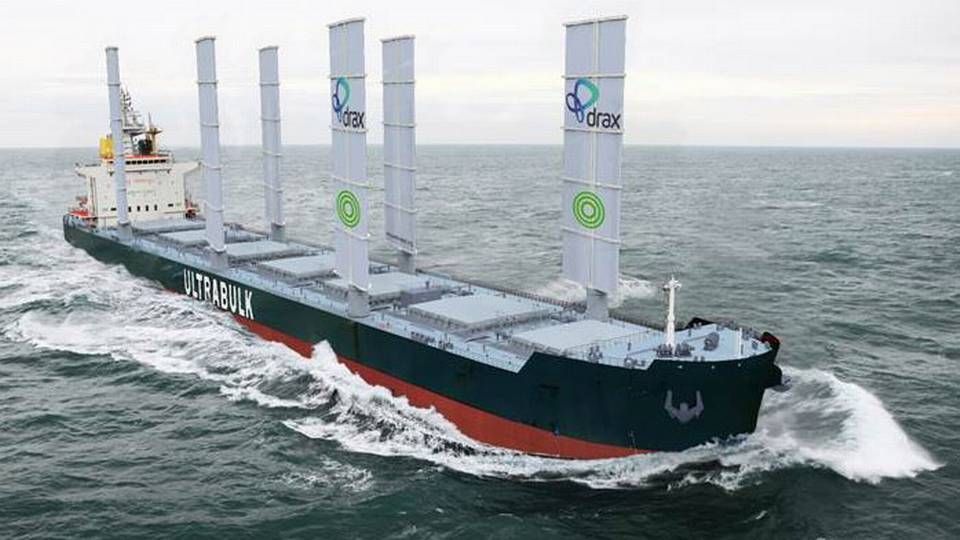 Ultrabulk exploring sails for dry bulk ships