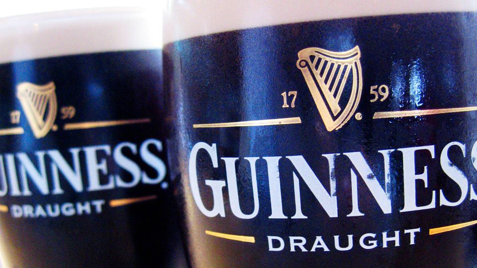 Alkoholfri Guinness kompenserer ikke for Diageos tap på brennevin