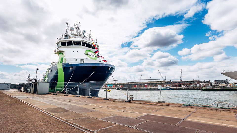 Fortescue ship runs on ammonia in short spurts between European ports
