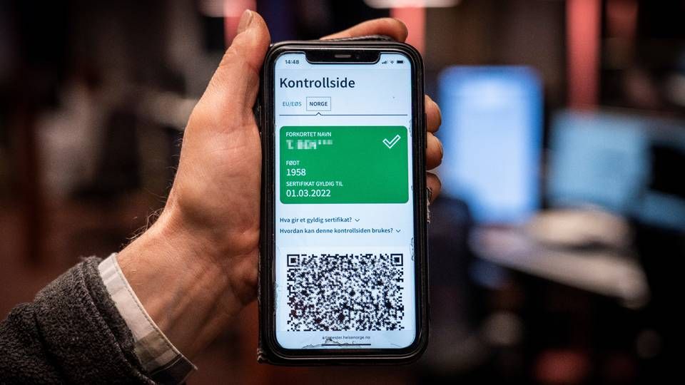 Finansbransjen i Danmark krever testing og vaksine av ansatte