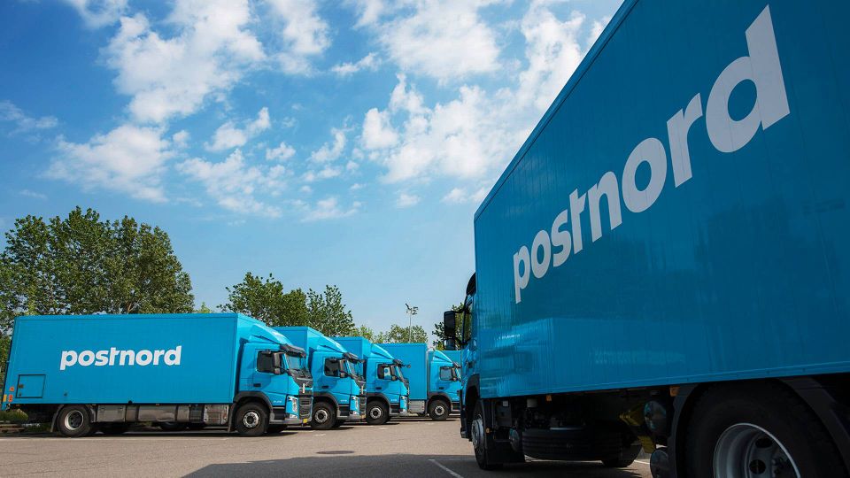 Postnord-koncernen nærmer sig underskud på en halv milliard