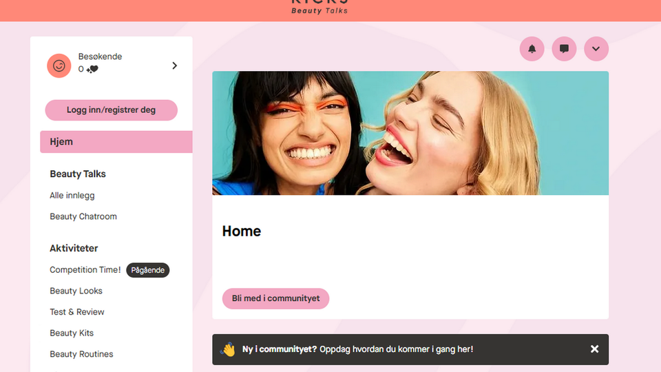 Kicks med eget skjønnhetsunivers i Norge