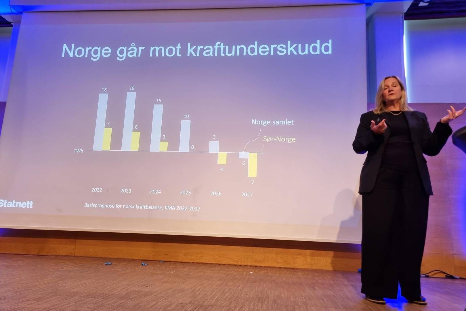 Statnett-direktør: – Vi kan ikke ti stille om at vi går mot et ...