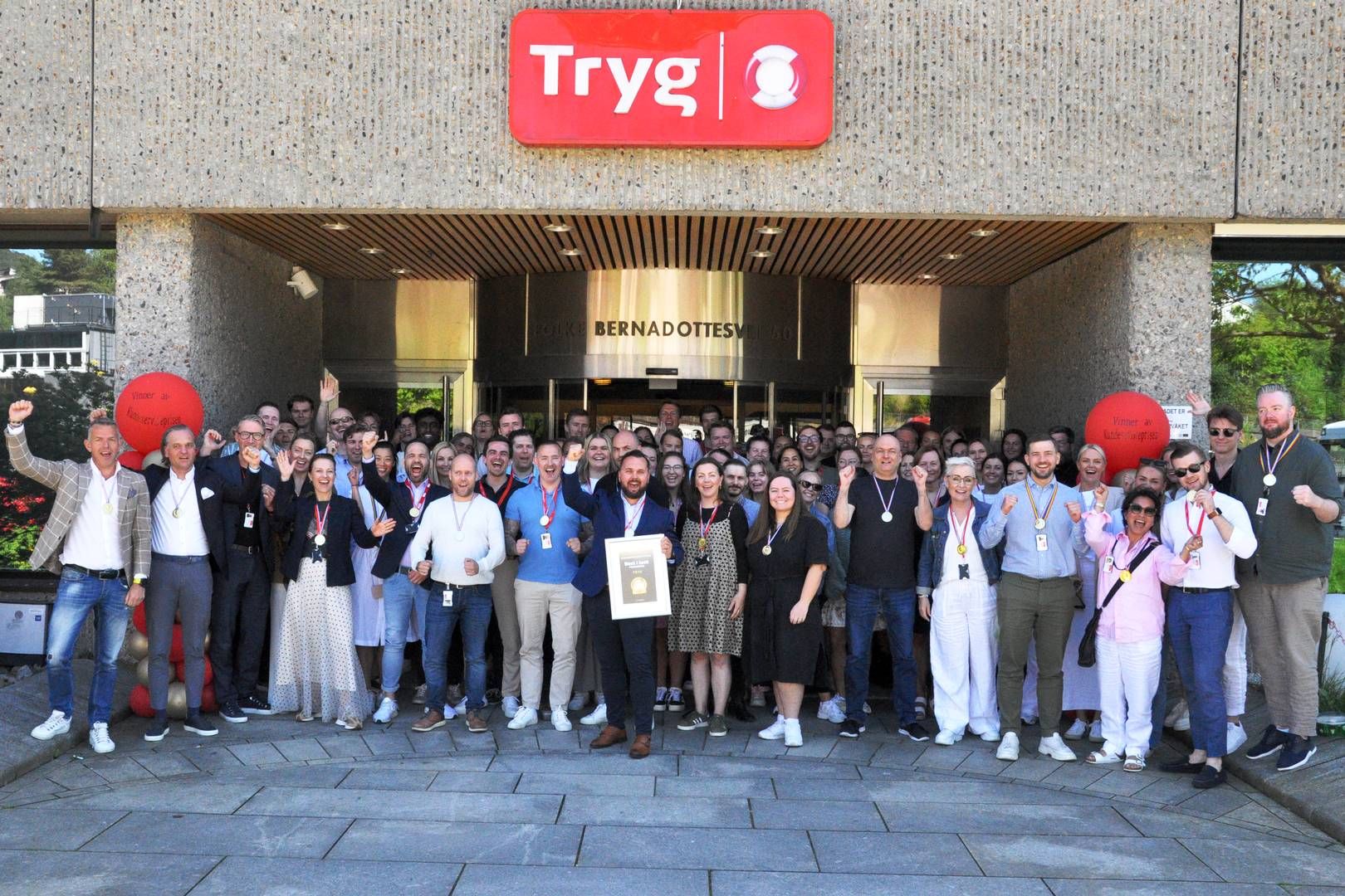 Kundeserviceprisen til Tryg