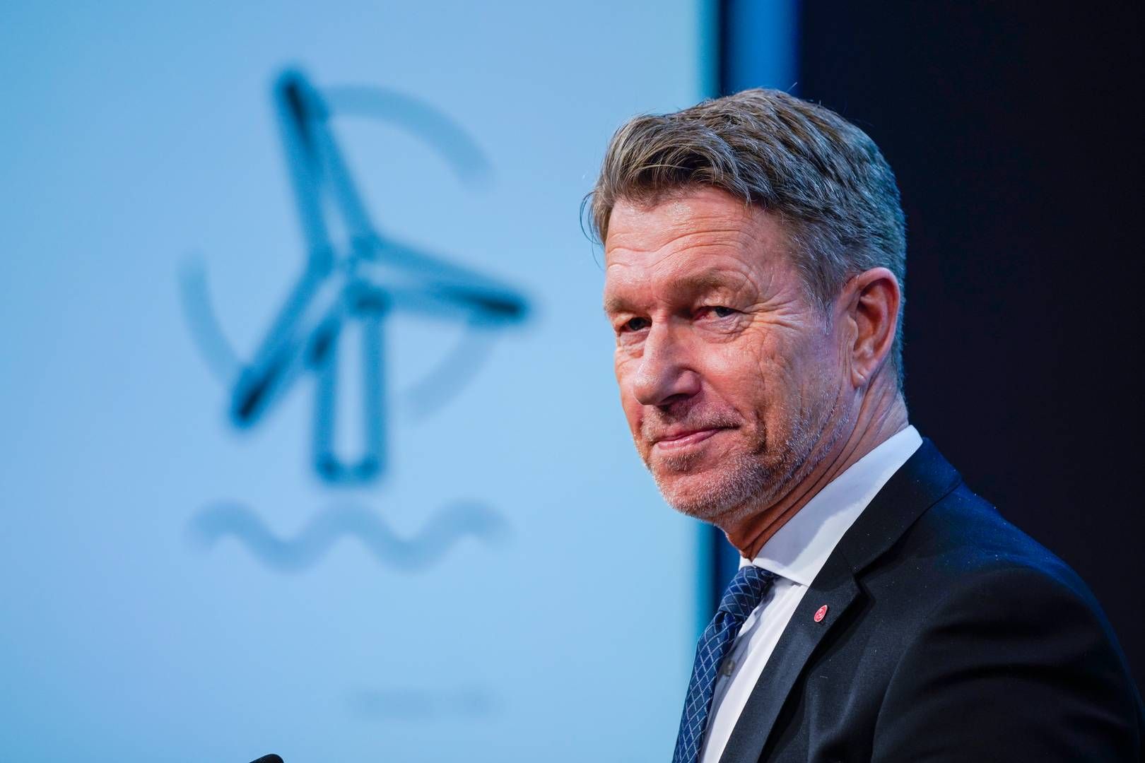 Her er energiminister Terje Aasland (Ap) ved en tidligere anledning ...
