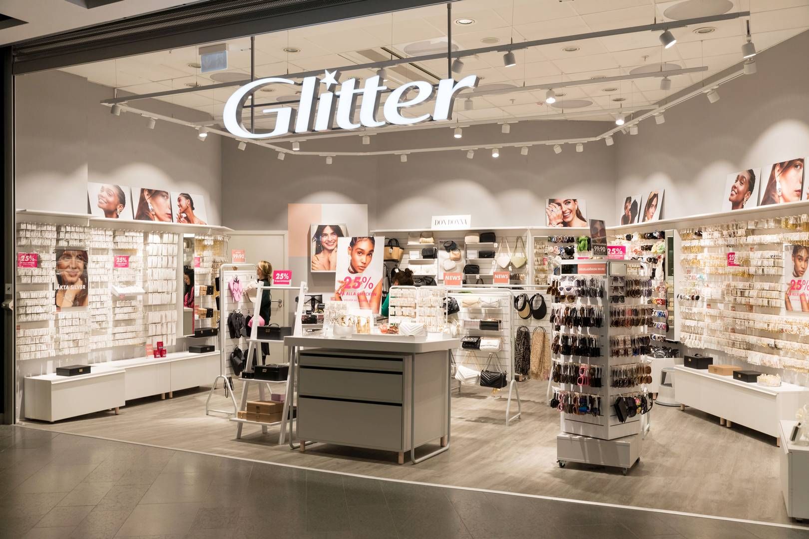 Glitter etablerer flere butikker i Norge