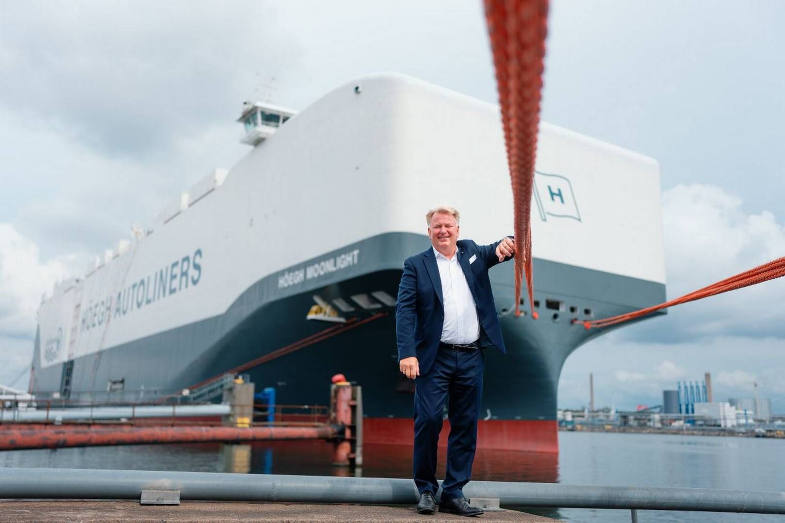 Maersk and Höegh Autoliners spent a long time planning car ship's ...